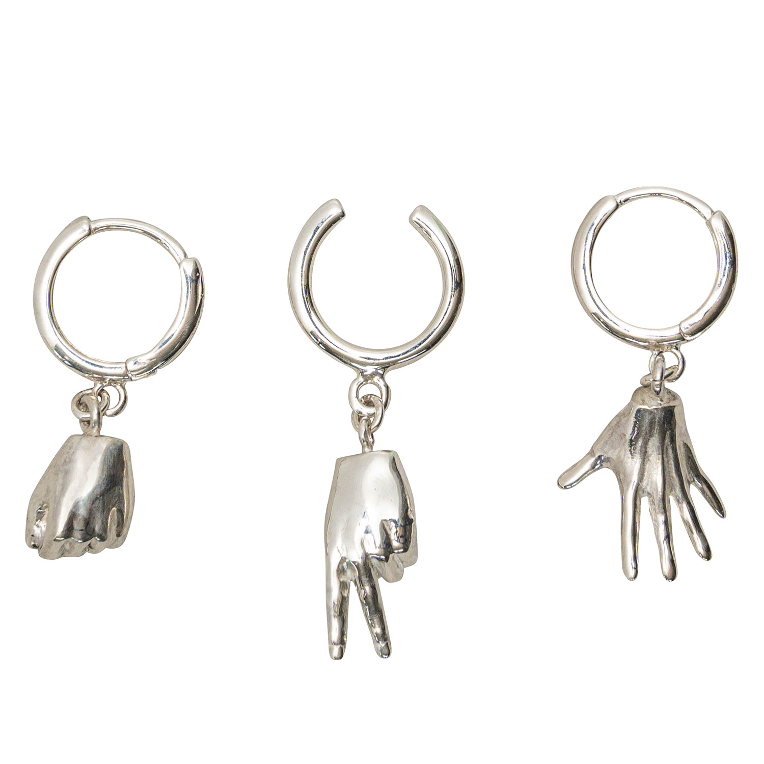 Cabochon Setting Earrings|NARRATIVEPLATOON