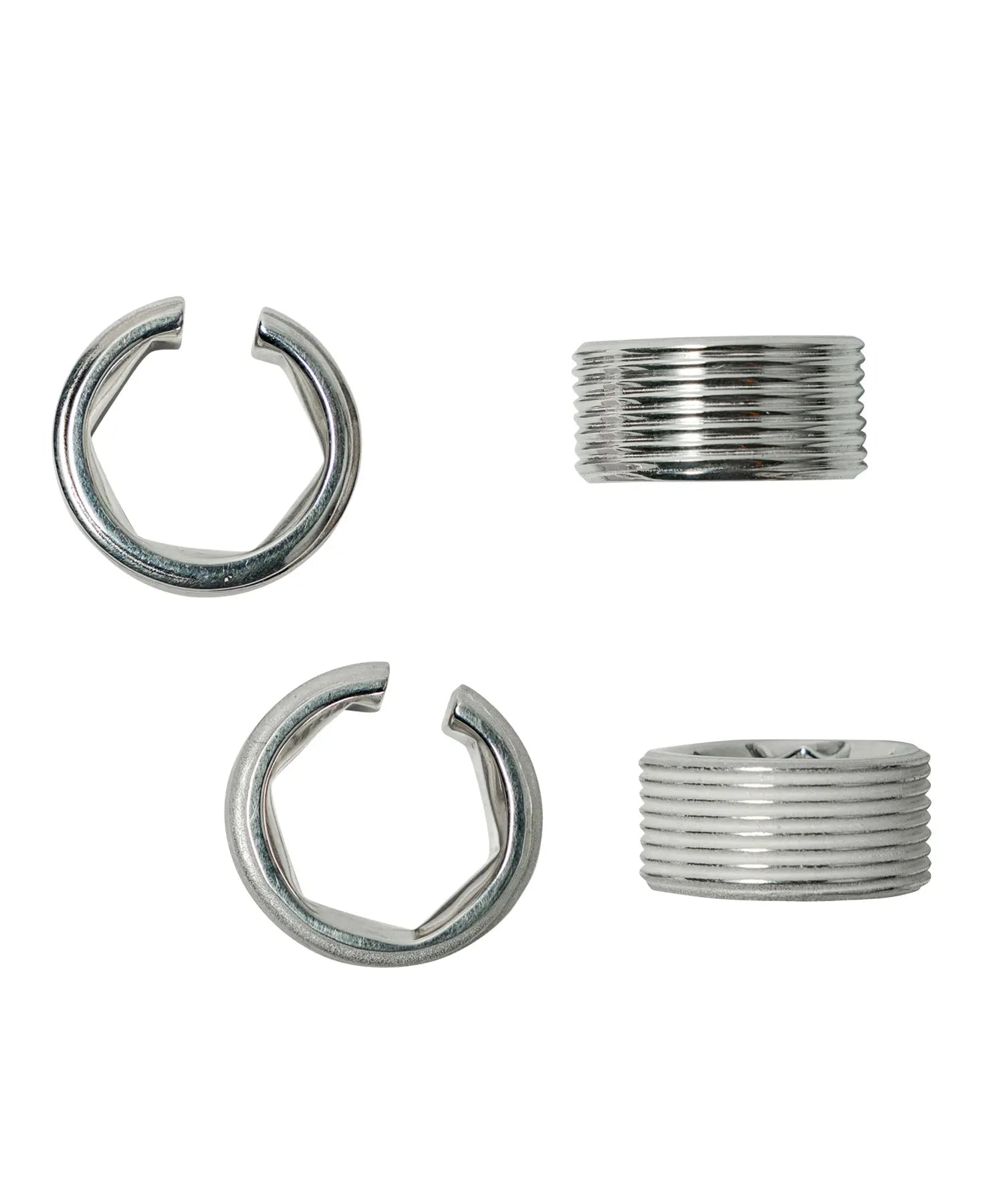 リバースナット イヤーカフ シルバー925 | HERGO